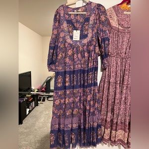 Spell | Dresses | Spell Juniper Gown In Violet | Poshmark